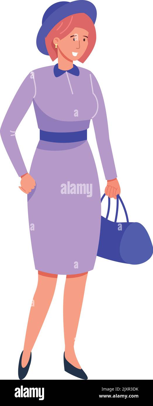 Fancy clothes woman Stock Vector Images - Alamy