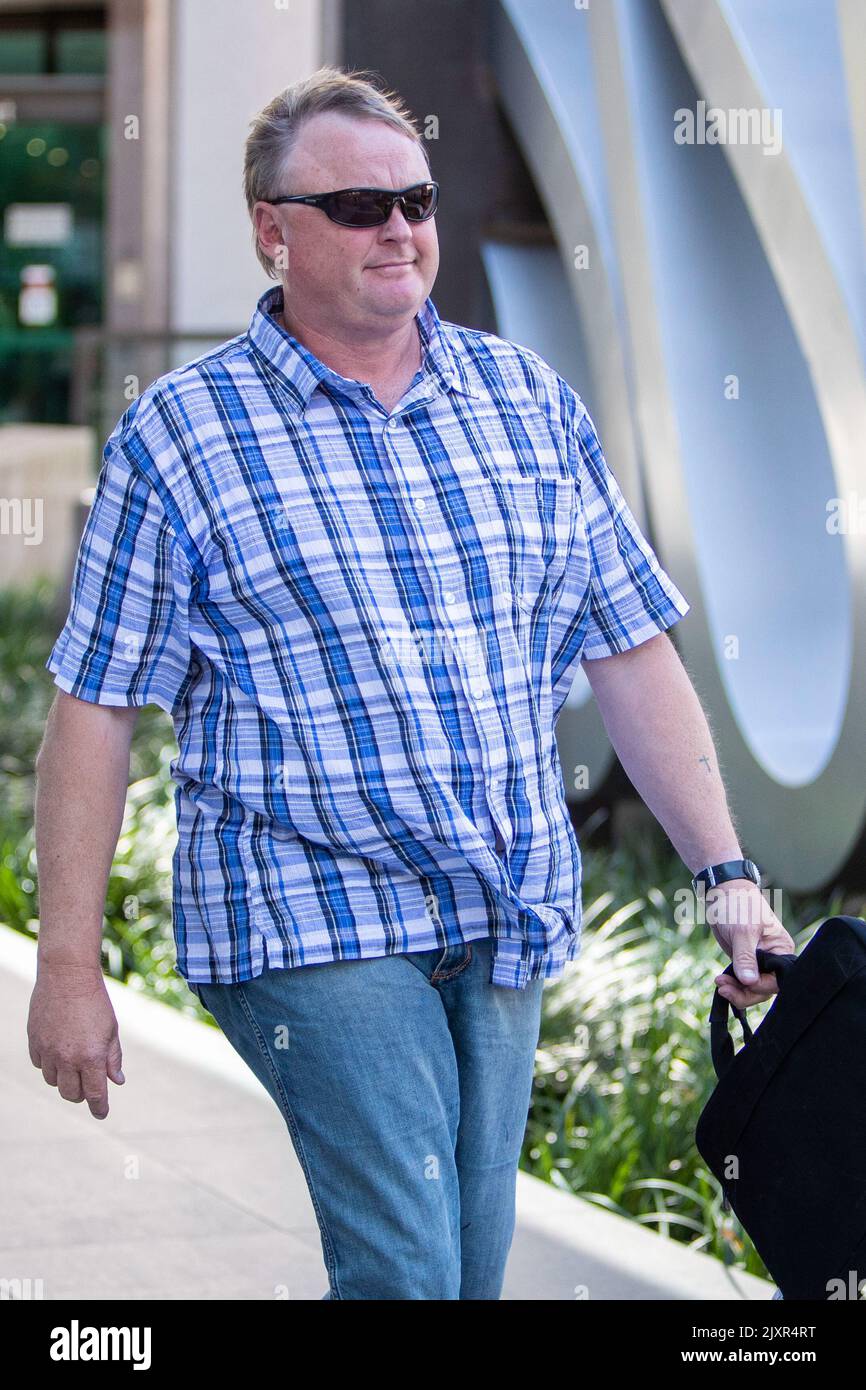 Former bouncer Craig Reis leaves the Brisbane Coroners Court after ...