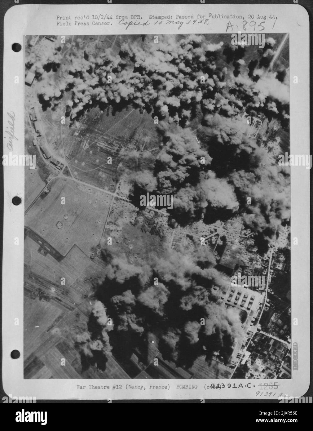 German airfield france 1944 hi-res stock photography and images - Alamy