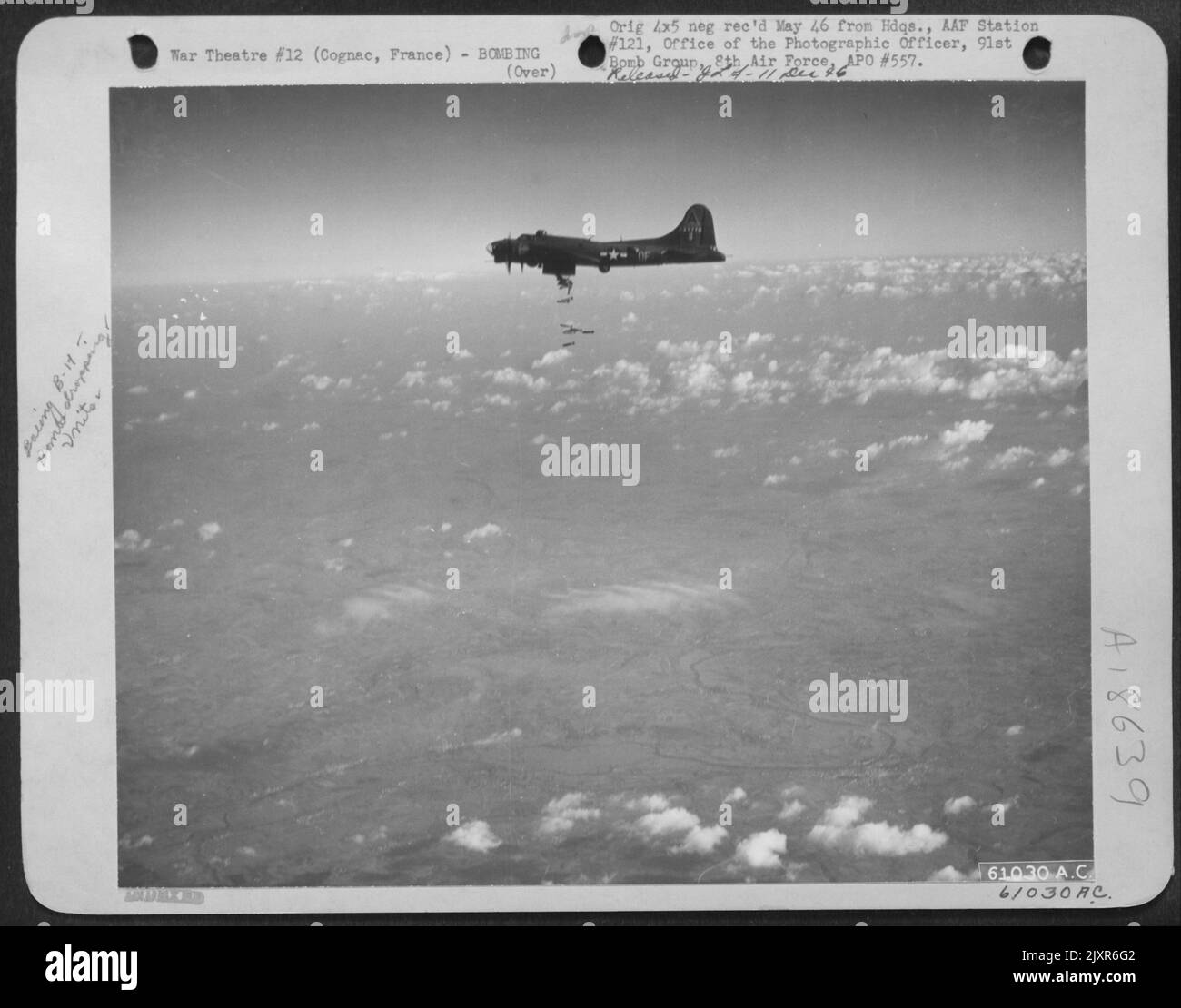 Boeing B-17 Flying Fortresses Of The 91St Bomb Group, 8Th Air Force ...