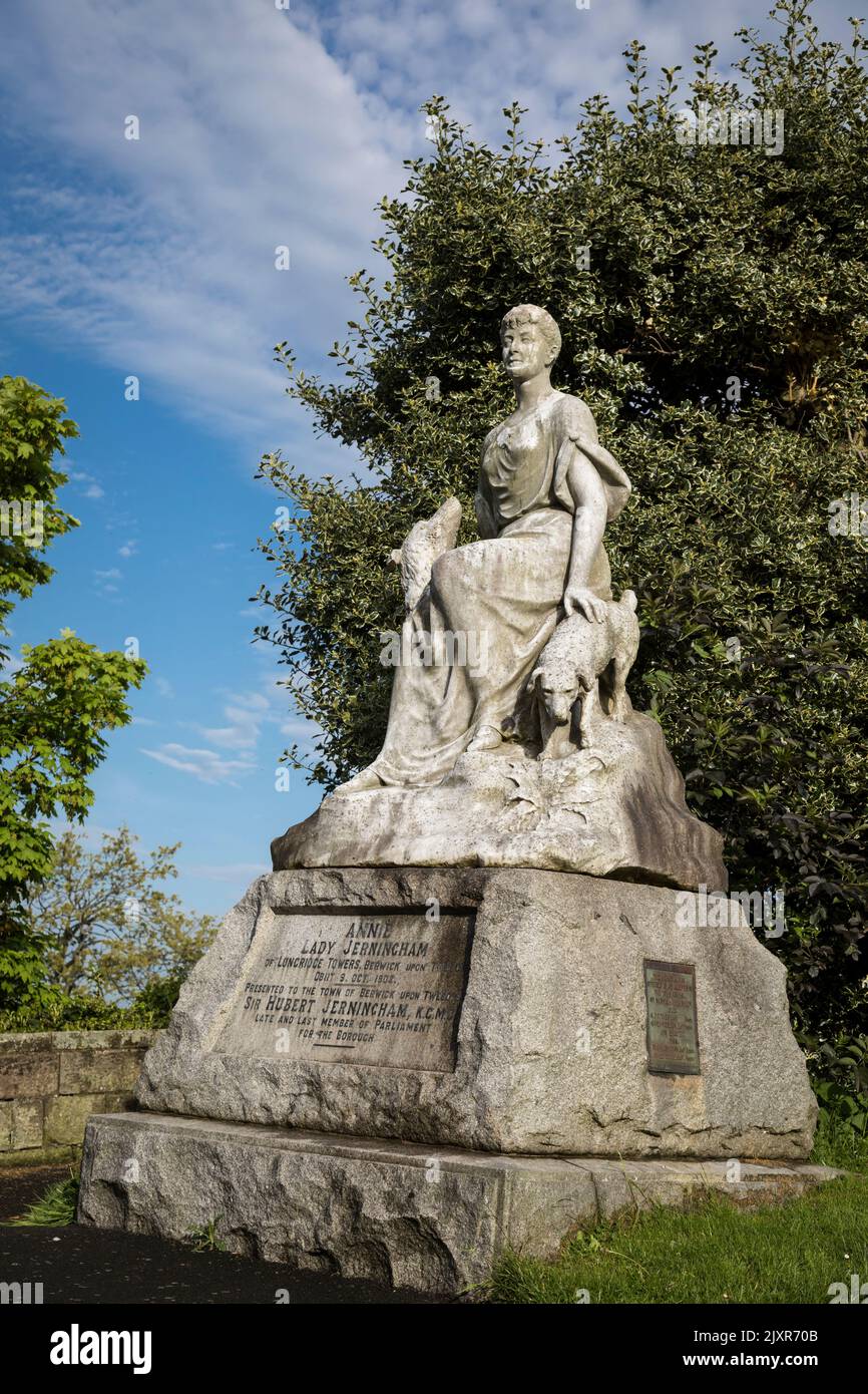 Lady jerningham statue hi-res stock photography and images - Alamy