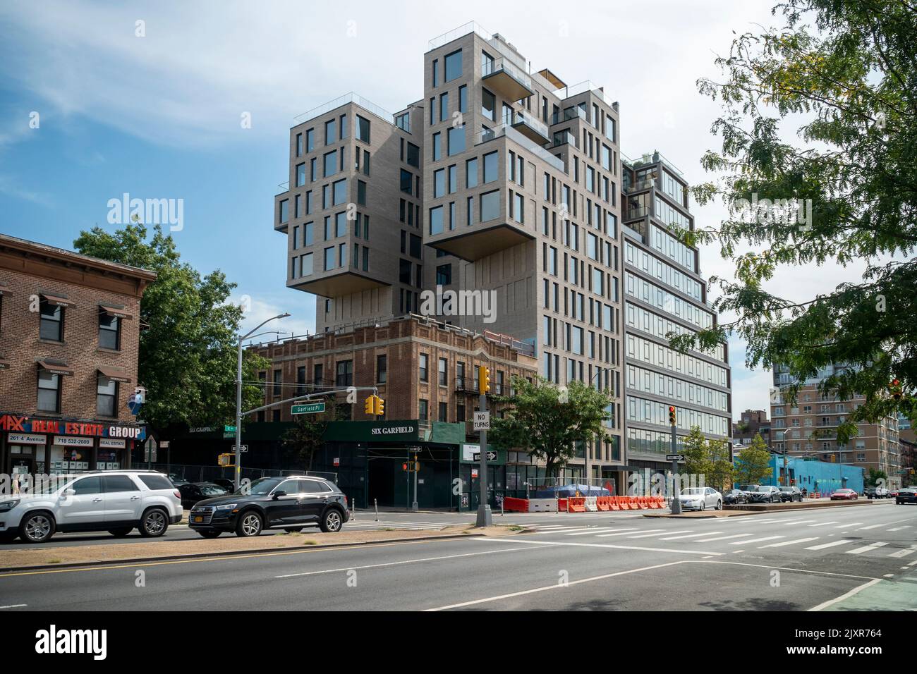 Development in Park Slope-Gowanus border in Brooklyn in New York on ...