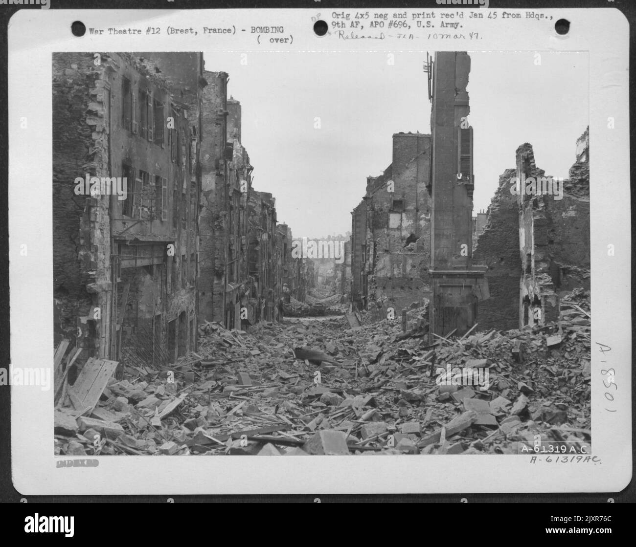 The Long Seige Of Brest, France, Destroyed Or Damaged Virtually Every ...