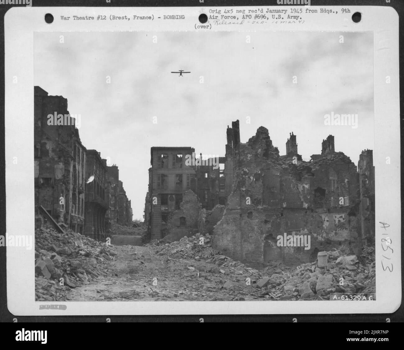 The Long Seige Of Brest, France, Destroyed Or Damaged Virtually Every ...