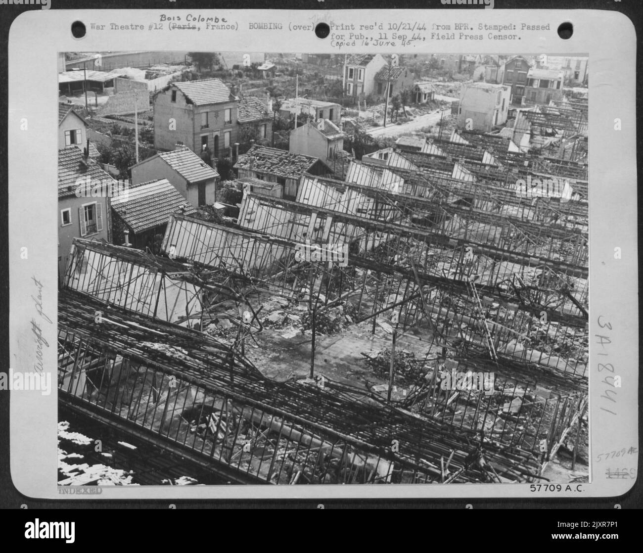 France - Overhead View Of The Entire Hispano-Suiza (Daimler-Benz ...