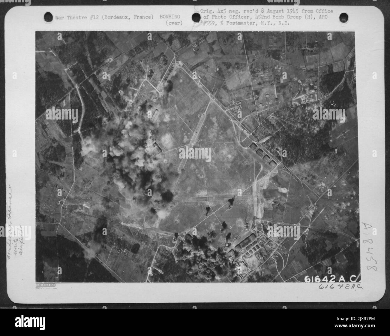 Bombs Dropped A Few Minutes Before, By B-17 Flying Fortresses Of The ...