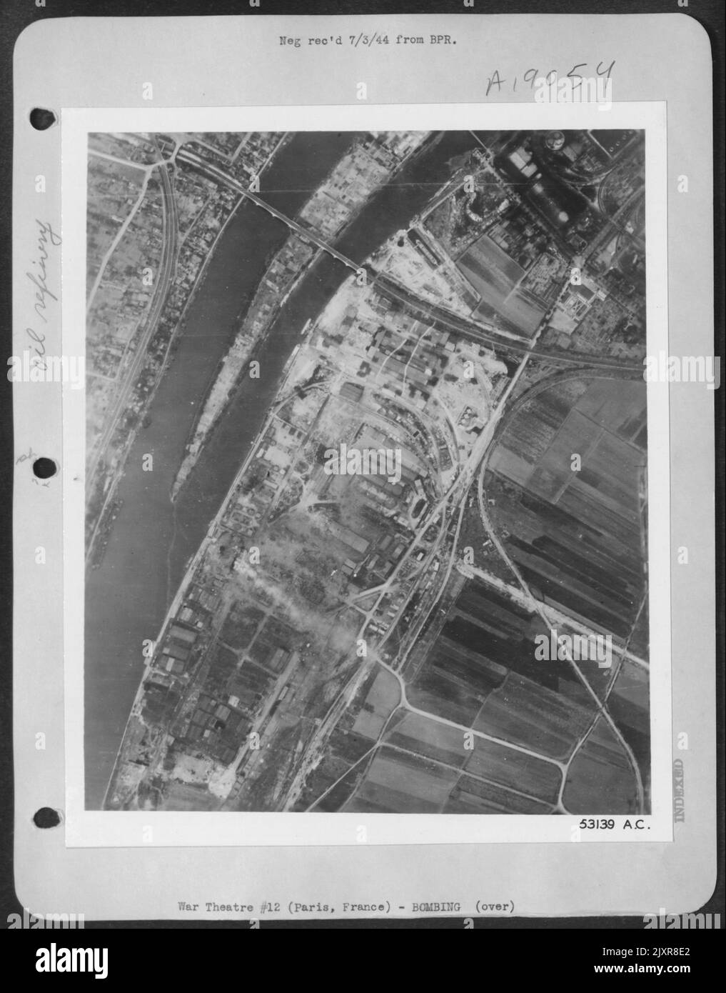 Three large unidentified buildings and two smaller ones have been ...