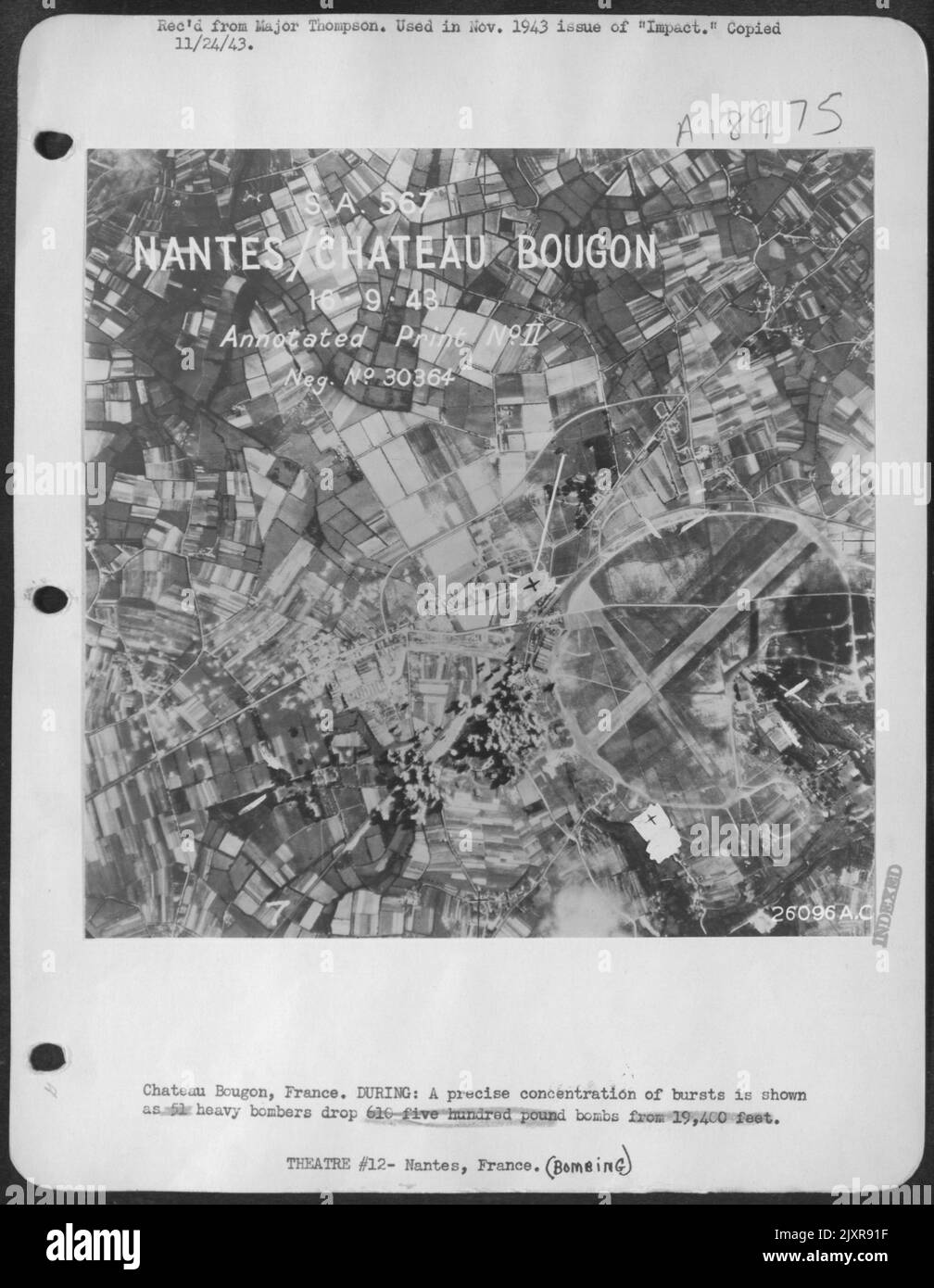 Chateau Bougon, France. DURING: A precise concentration of bursts is ...