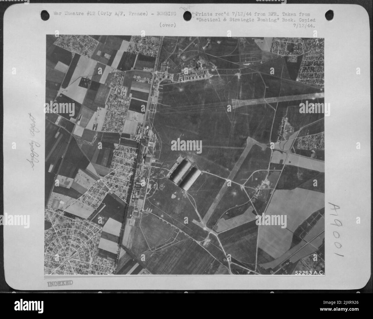 Before bombing of Orly A/F former French Dirigible Center, converted to ...