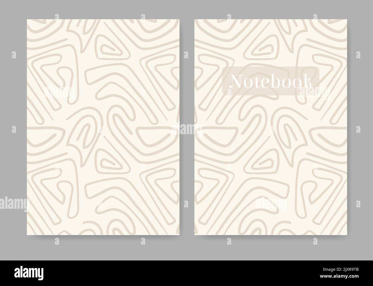 Universal abstract pastel colored template for notebook cover Stock ...