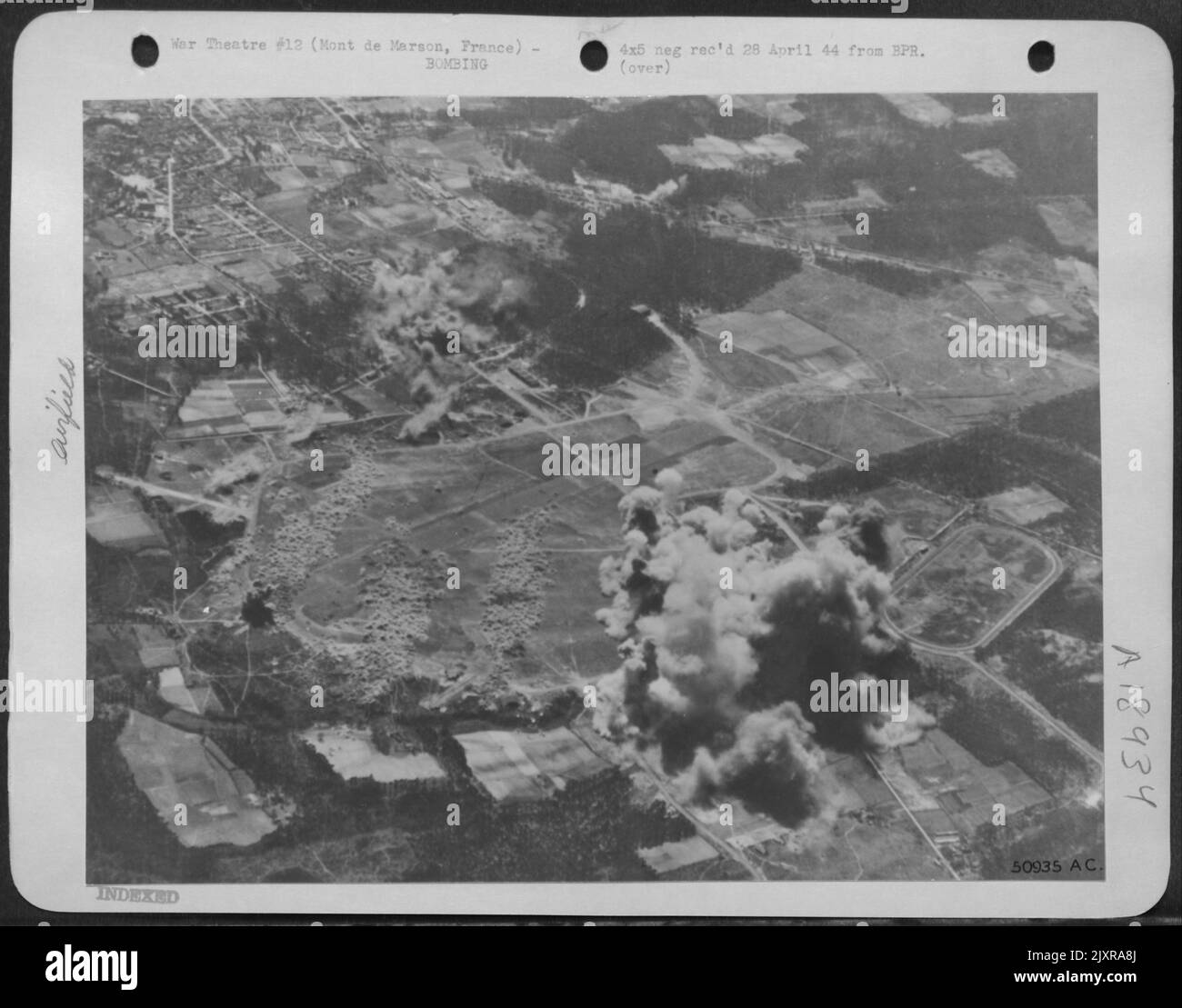 SOWED BY U.S. HEAVIES--Both fragmentation and high explosive bombs are ...