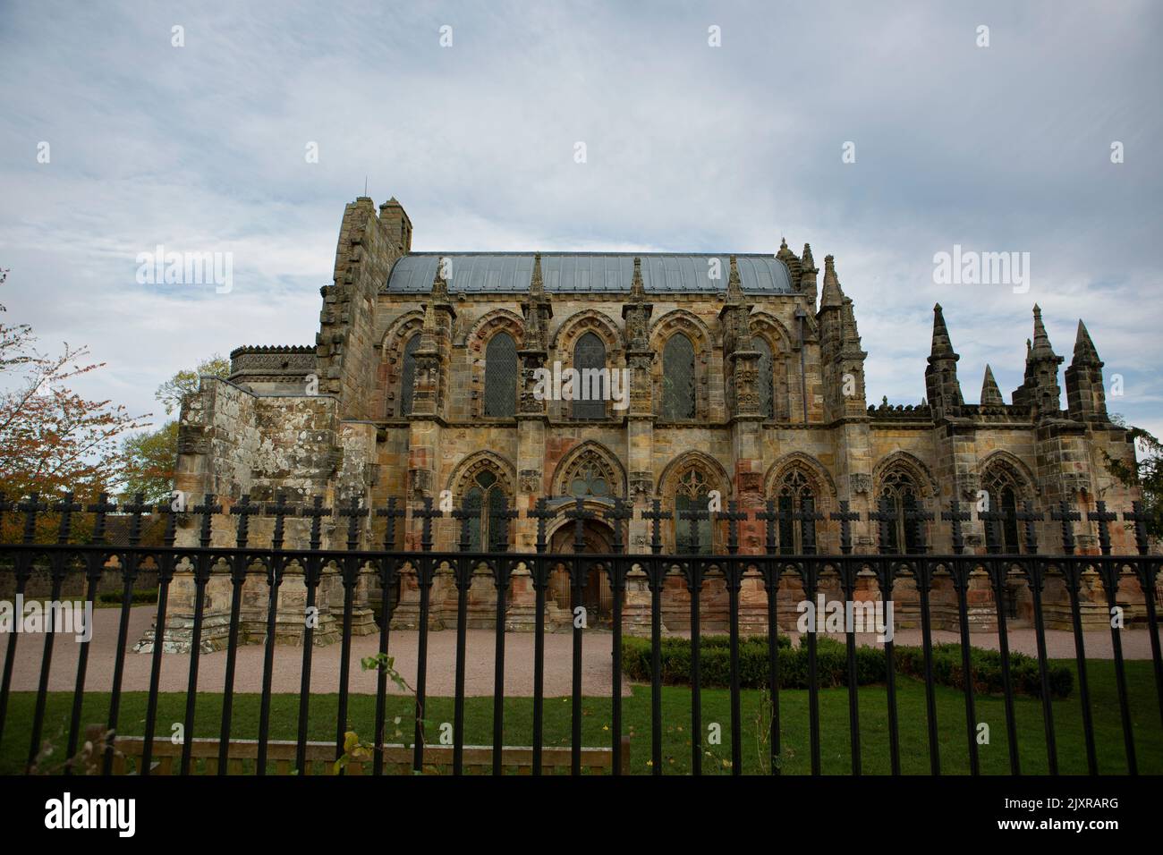 Rosslyn Chapel in Scotland Stock Photo - Alamy