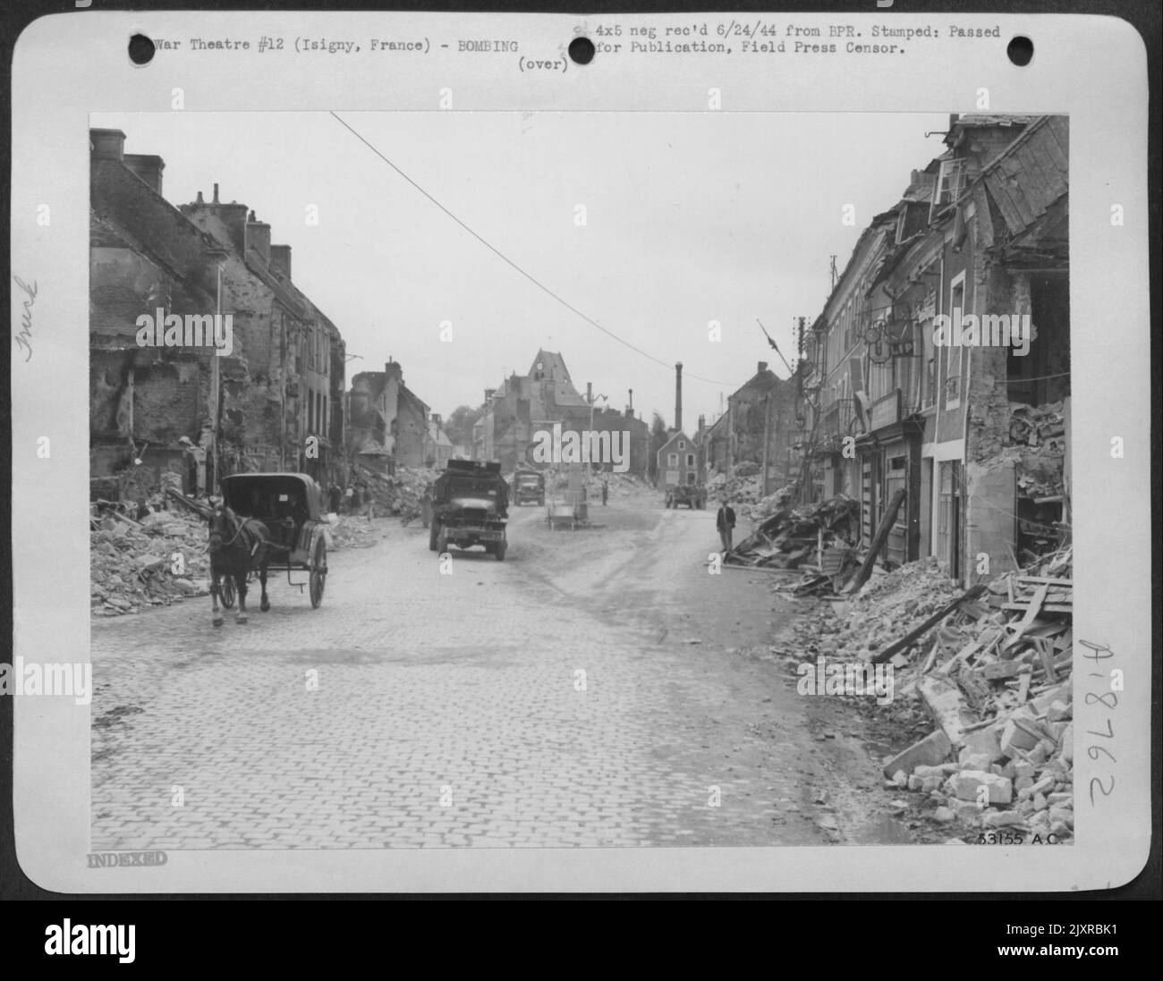 Liberated town Black and White Stock Photos & Images - Alamy