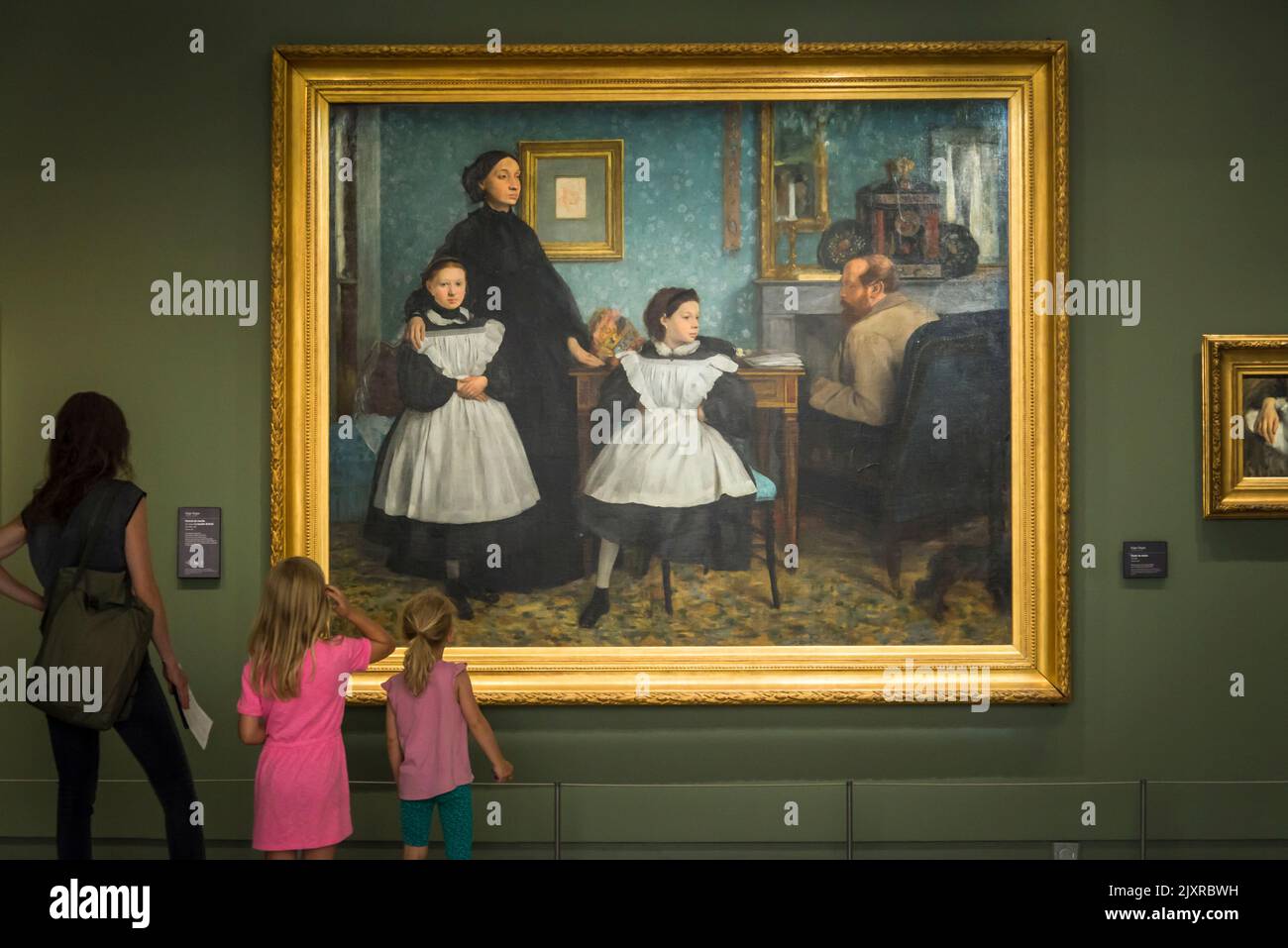 The Bellelli Family Edgar Degas