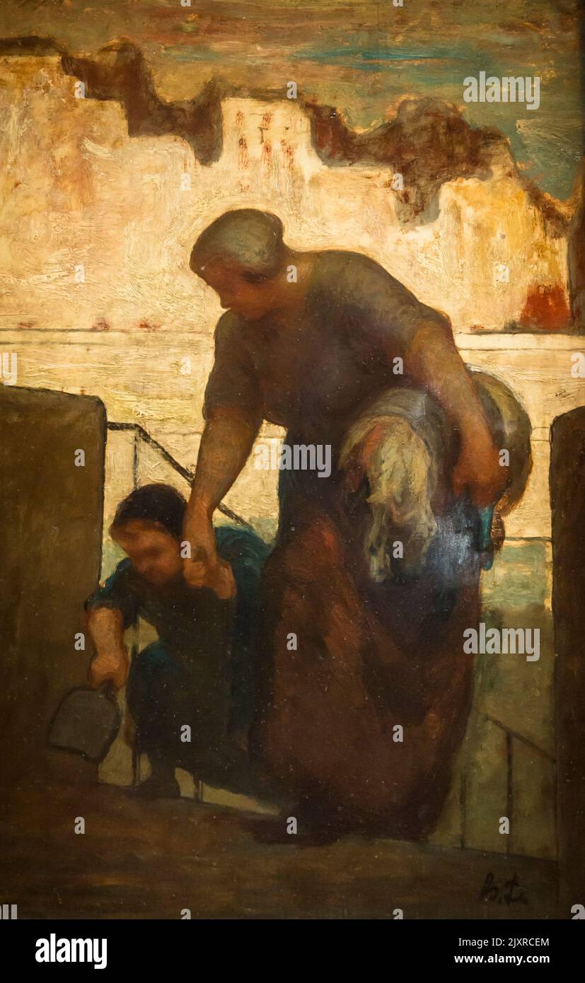 Daumier french art artist hi-res stock photography and images - Alamy
