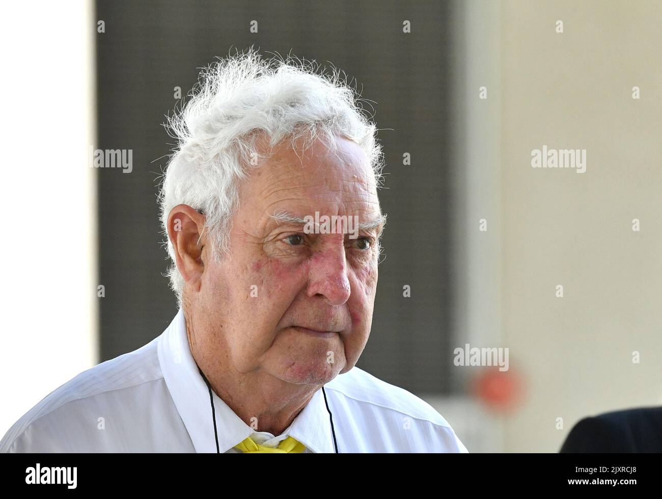 Mick Mason, the father of victim Annette Mason is seen at the Brisbane ...