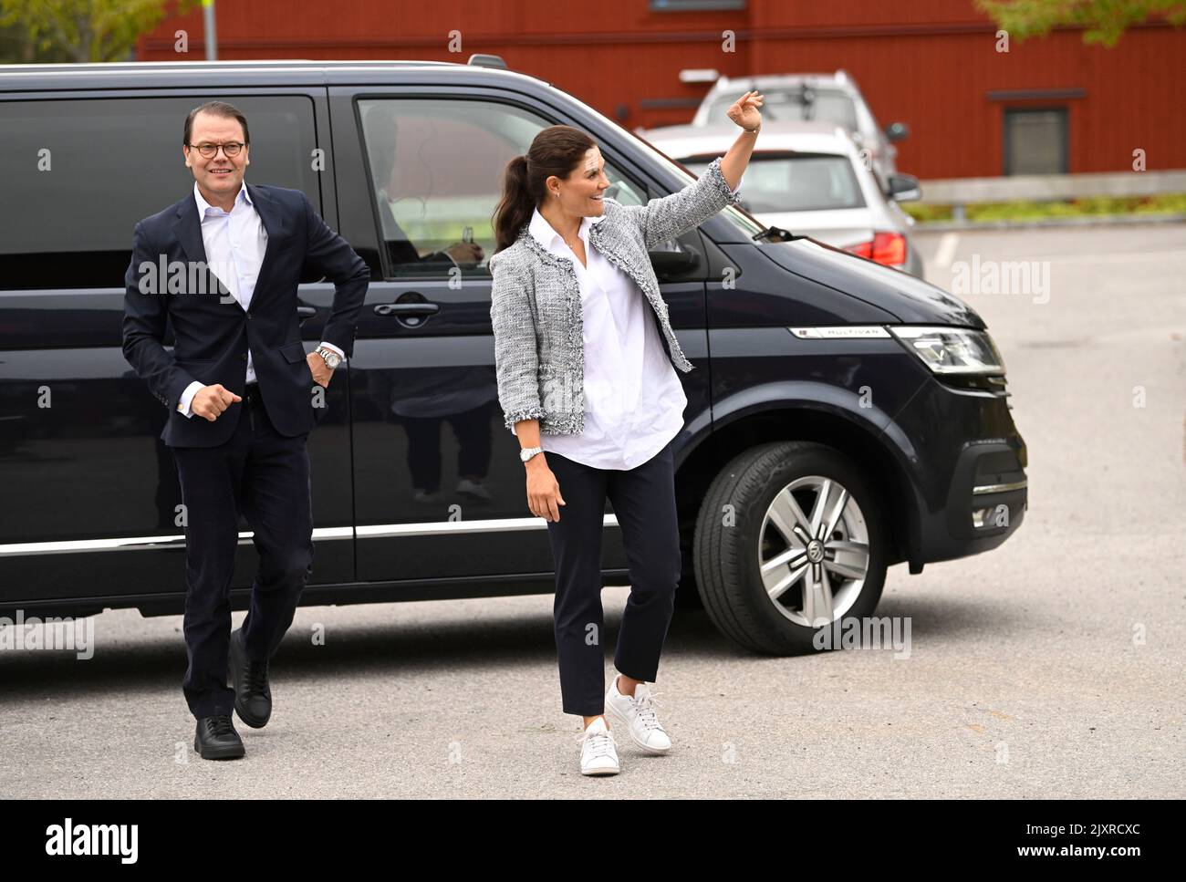 Prince Daniel and Crown Princess Victoria visit Steninge school where ...