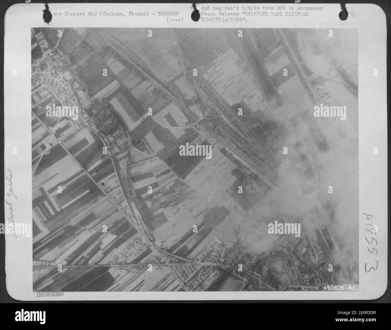 CRIPPLING NAZI RAILROAD COMMUNICATIONS-These are the railway ...