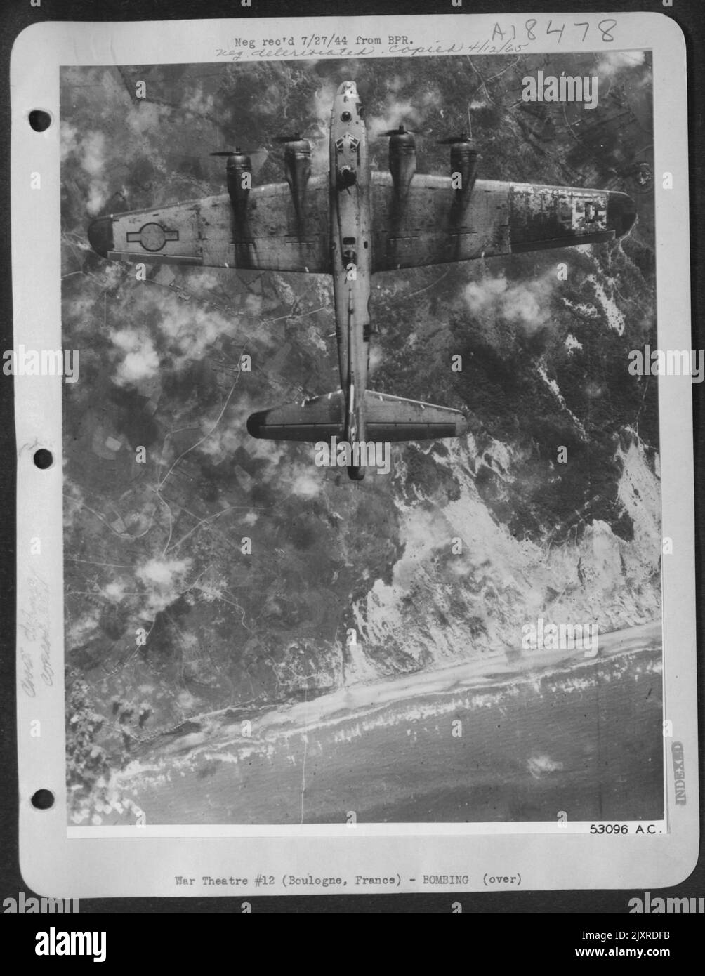 A few hours before the invasion was to start, U.S. 8th Air Force heavy ...