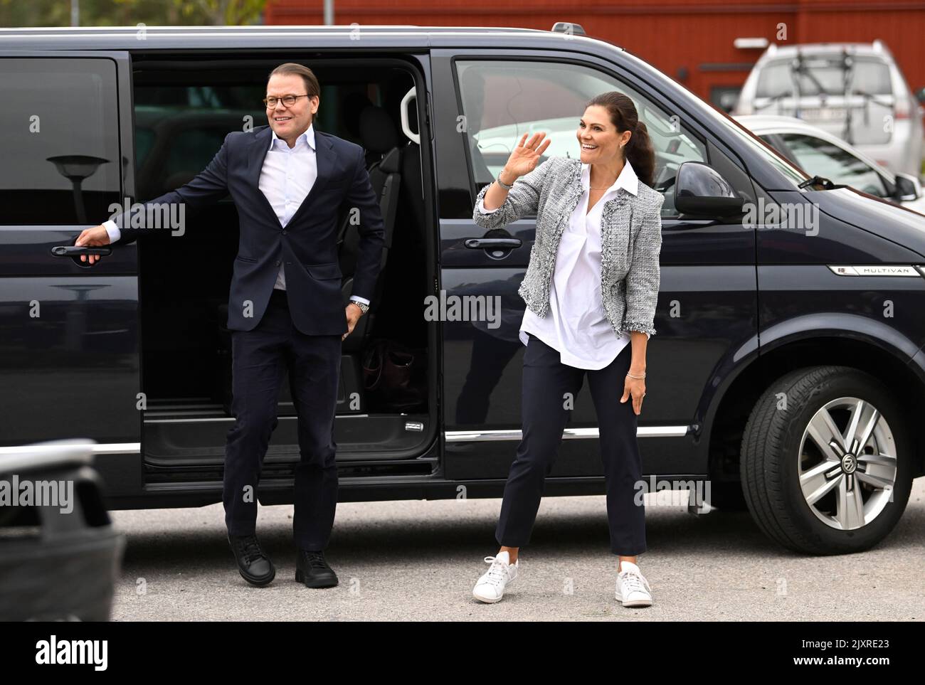 Prince Daniel and Crown Princess Victoria visit Steninge school where ...