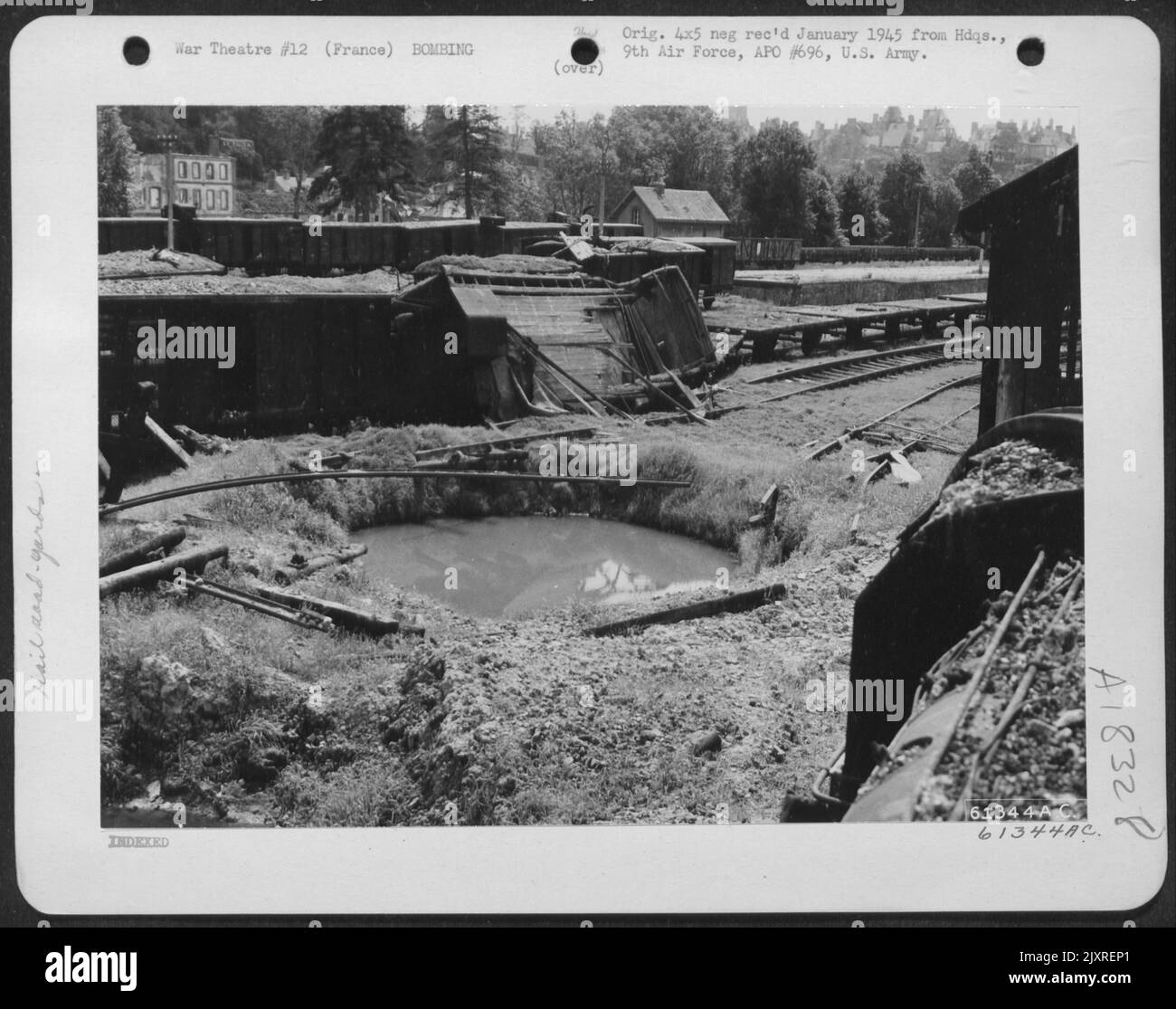 France railway 1944 hi-res stock photography and images - Alamy