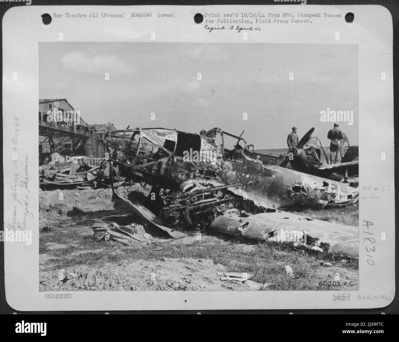 France - When A 9Th Air Force Martin B-26 Marauder Bomber Gorup Moved ...