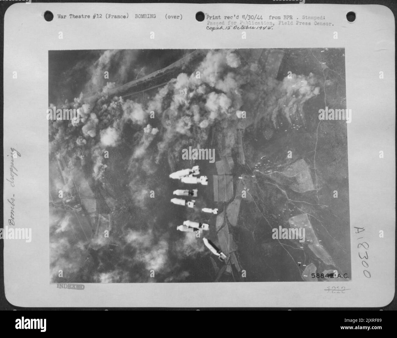 More And More Bombs Struck Enemy Installations At The Beachhead In ...
