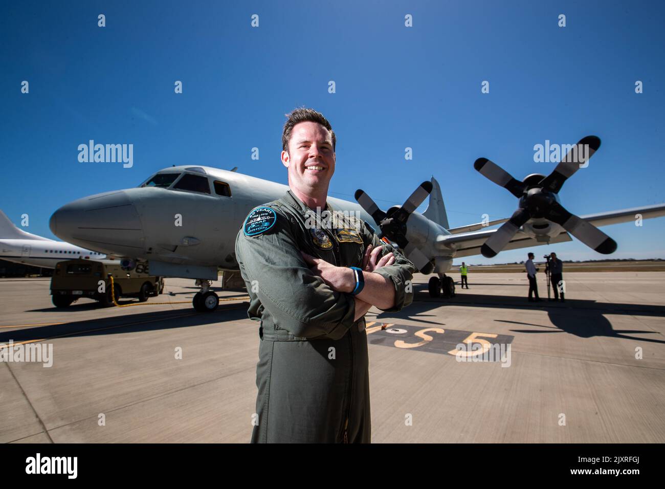 Flight Lieutenant Thomas Fleming, P-3 pilot, celebrates 50 Years of P-3 ...