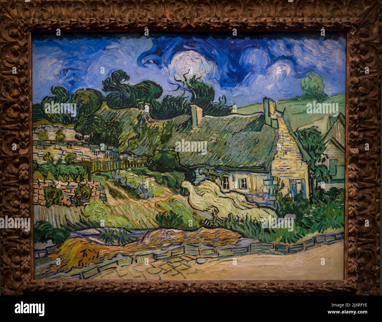 Vincent van Gogh, Chaumes de Cordeville à Auvers-sur-Oise, Musée d ...