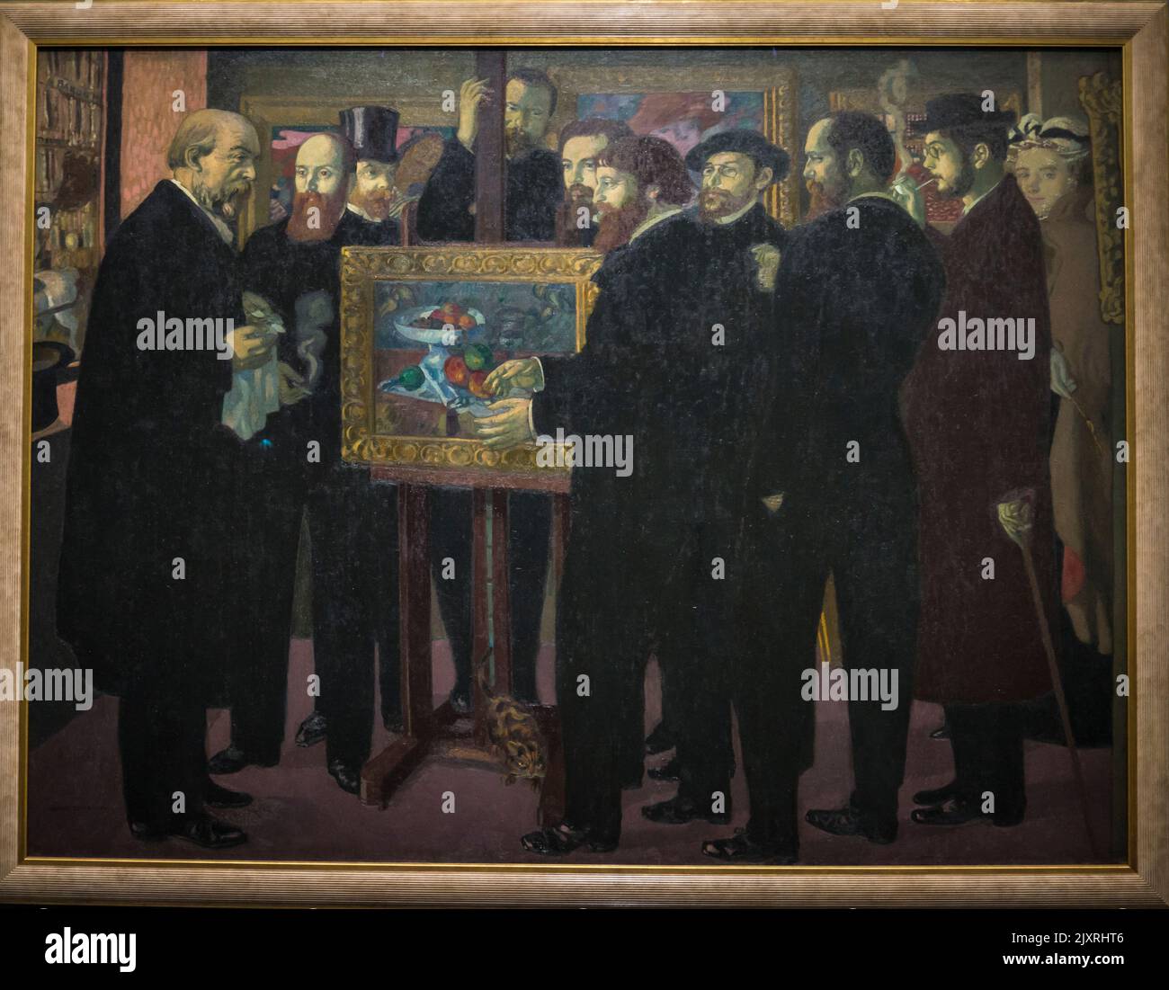 Maurice denis homage to cezanne hi-res stock photography and images - Alamy