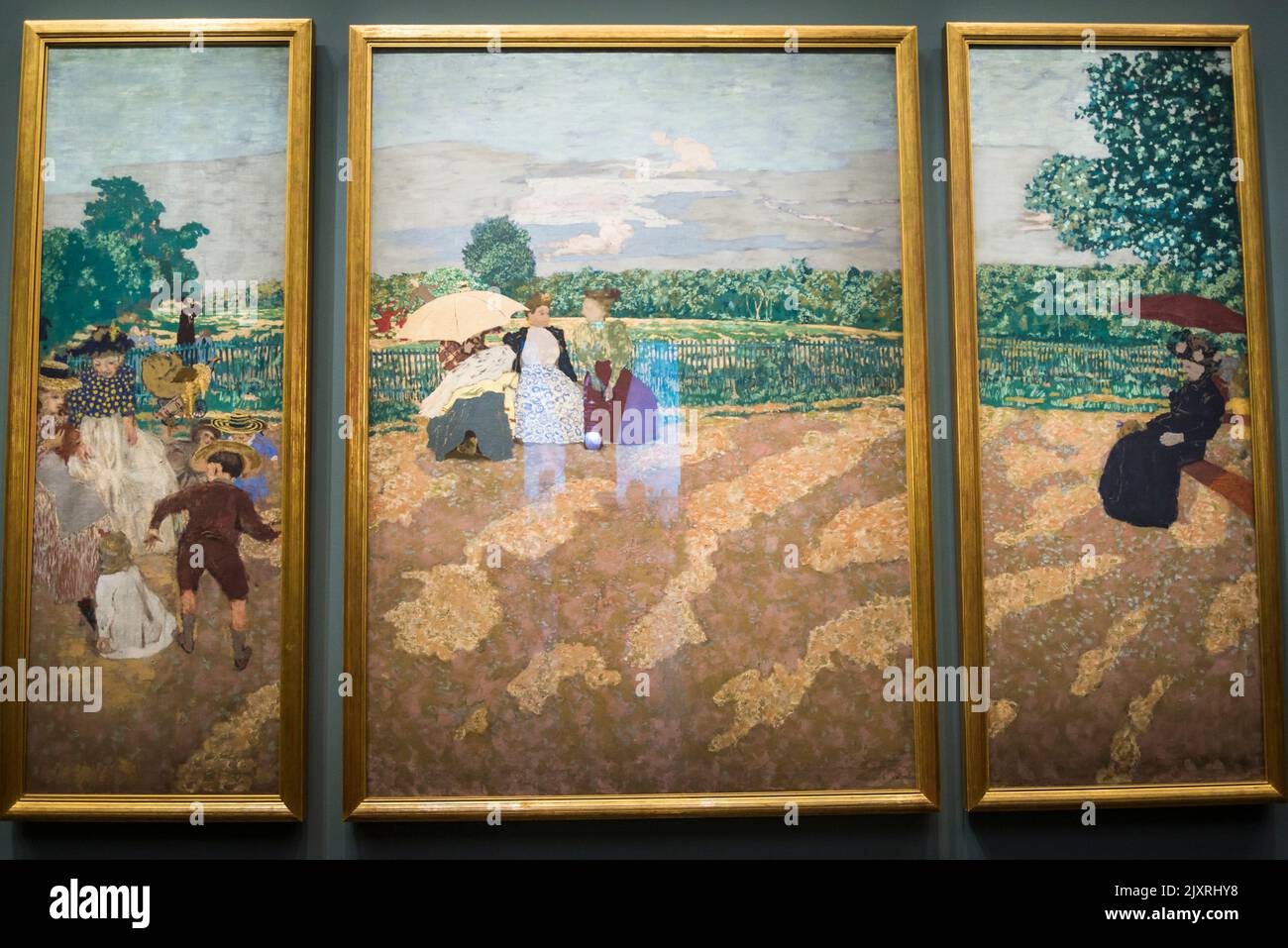 Public parks by eduard vuillard hi-res stock photography and images - Alamy