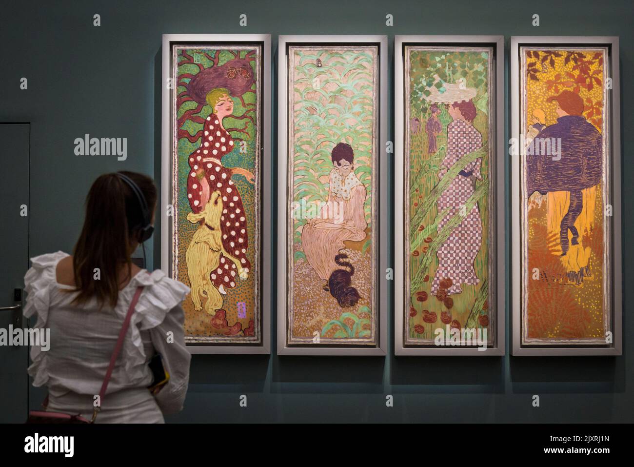 Women in the Garden, Pierre Bonnard painting, Musée d'Orsay, Paris ...