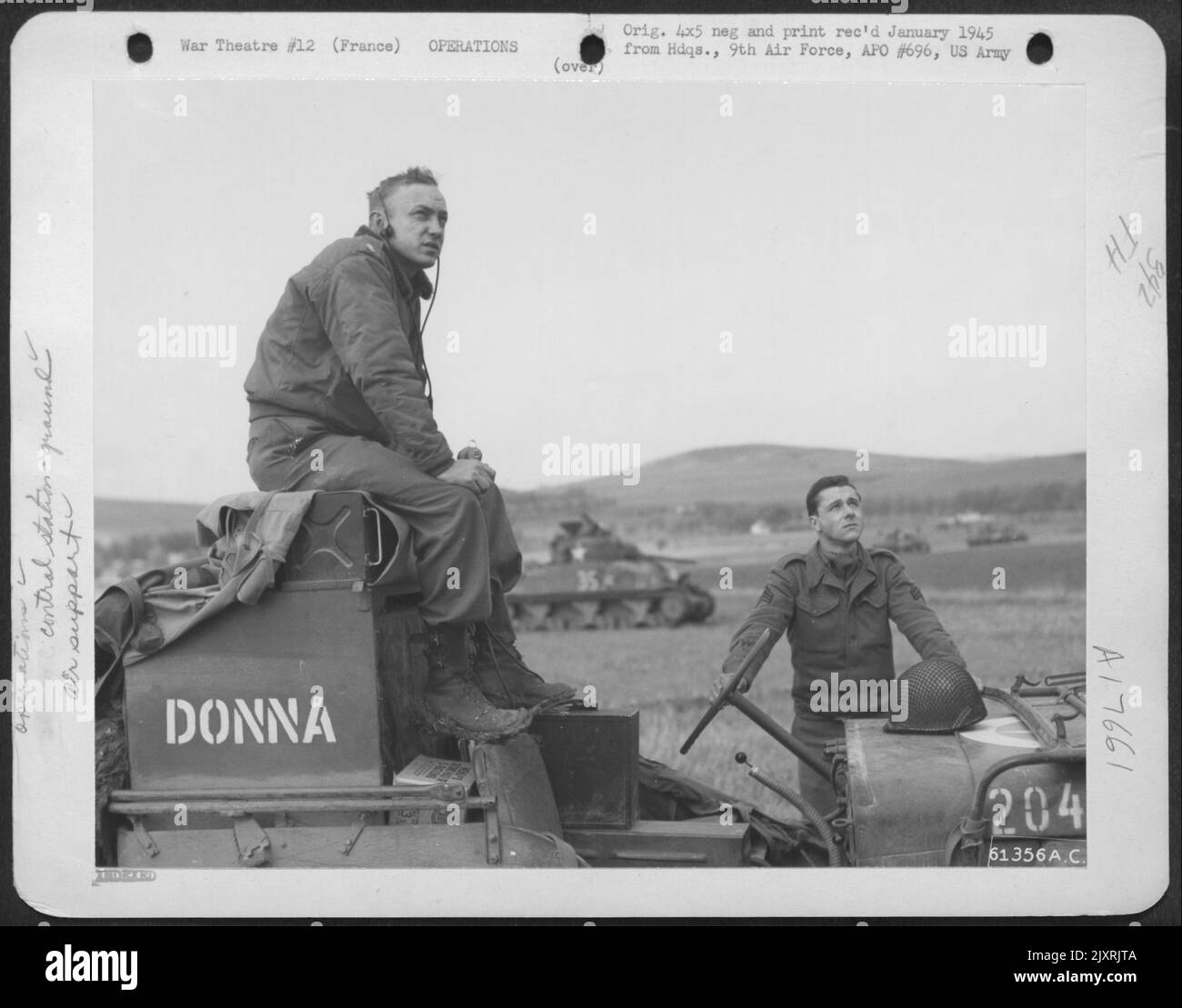 A Ground Control Station Of A Tank Unit Waits For Instructions From ...