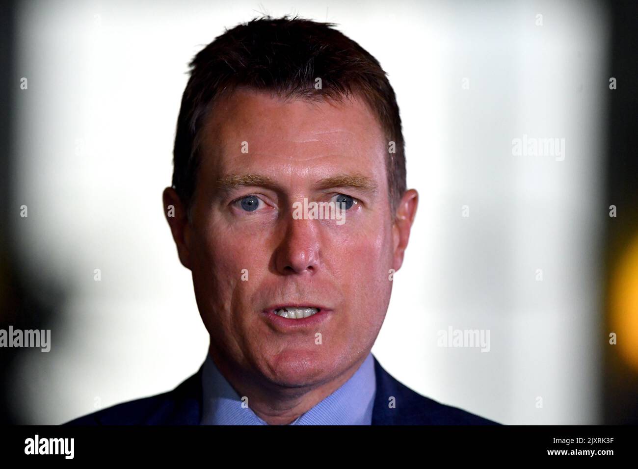 Attorney-General Christian Porter at a press conference at Parliament ...