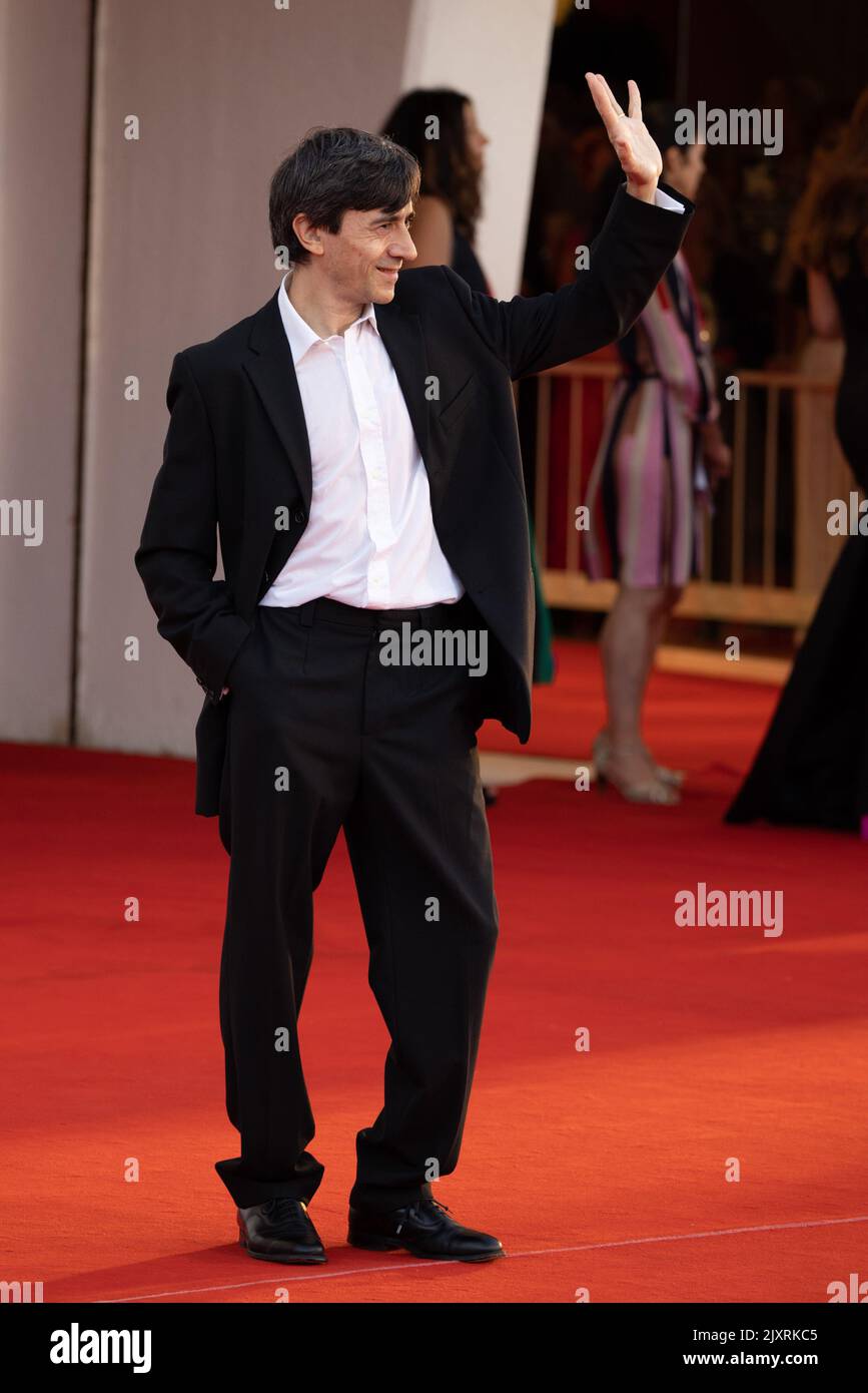 Luigi Lo Cascio attends the "Il Signore Delle Formiche" red carpet at ...