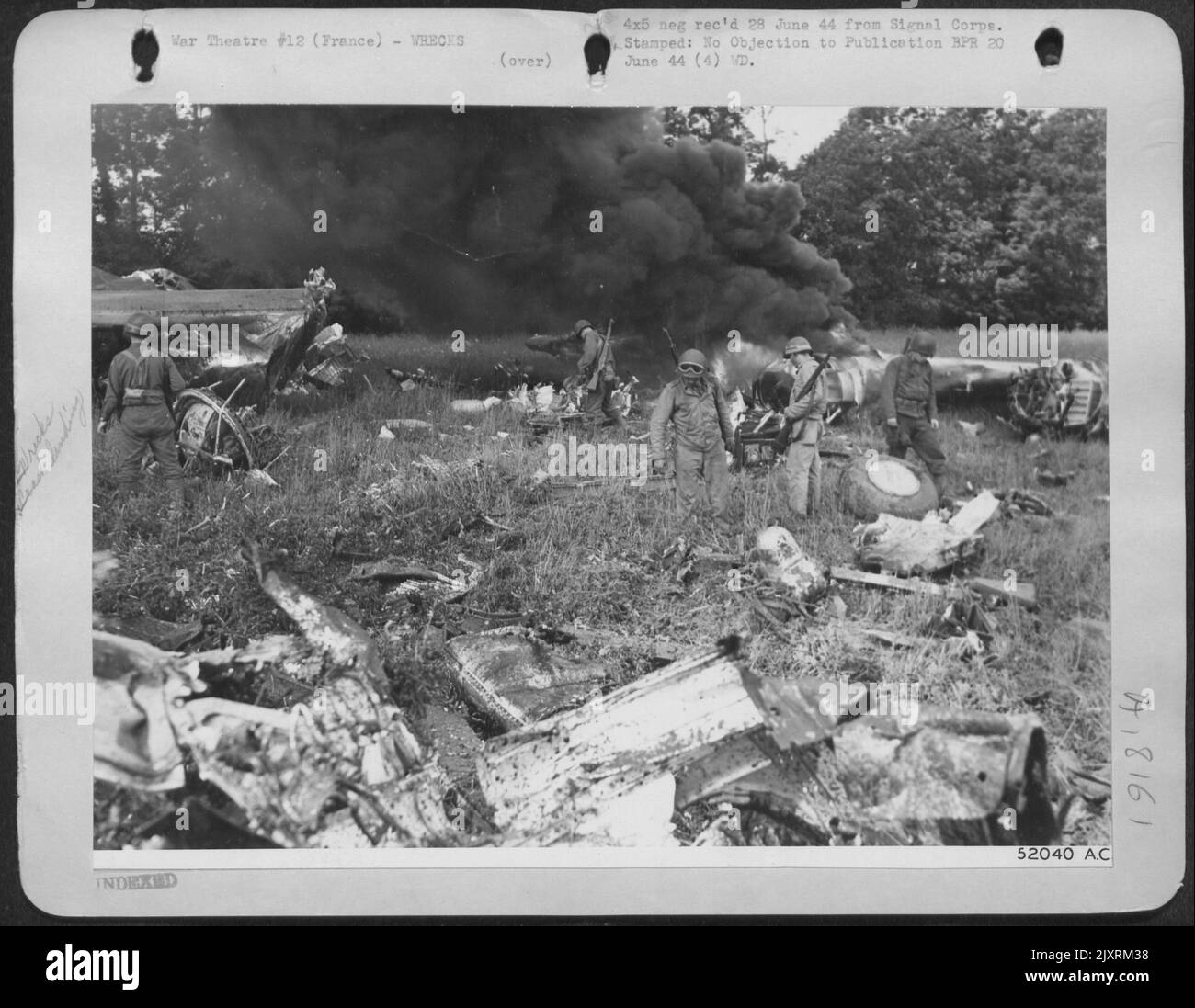 American aviation equipment on Black and White Stock Photos & Images ...