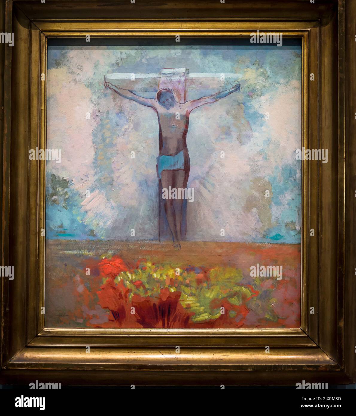 Christ on the cross by odilon redon hi-res stock photography and images ...