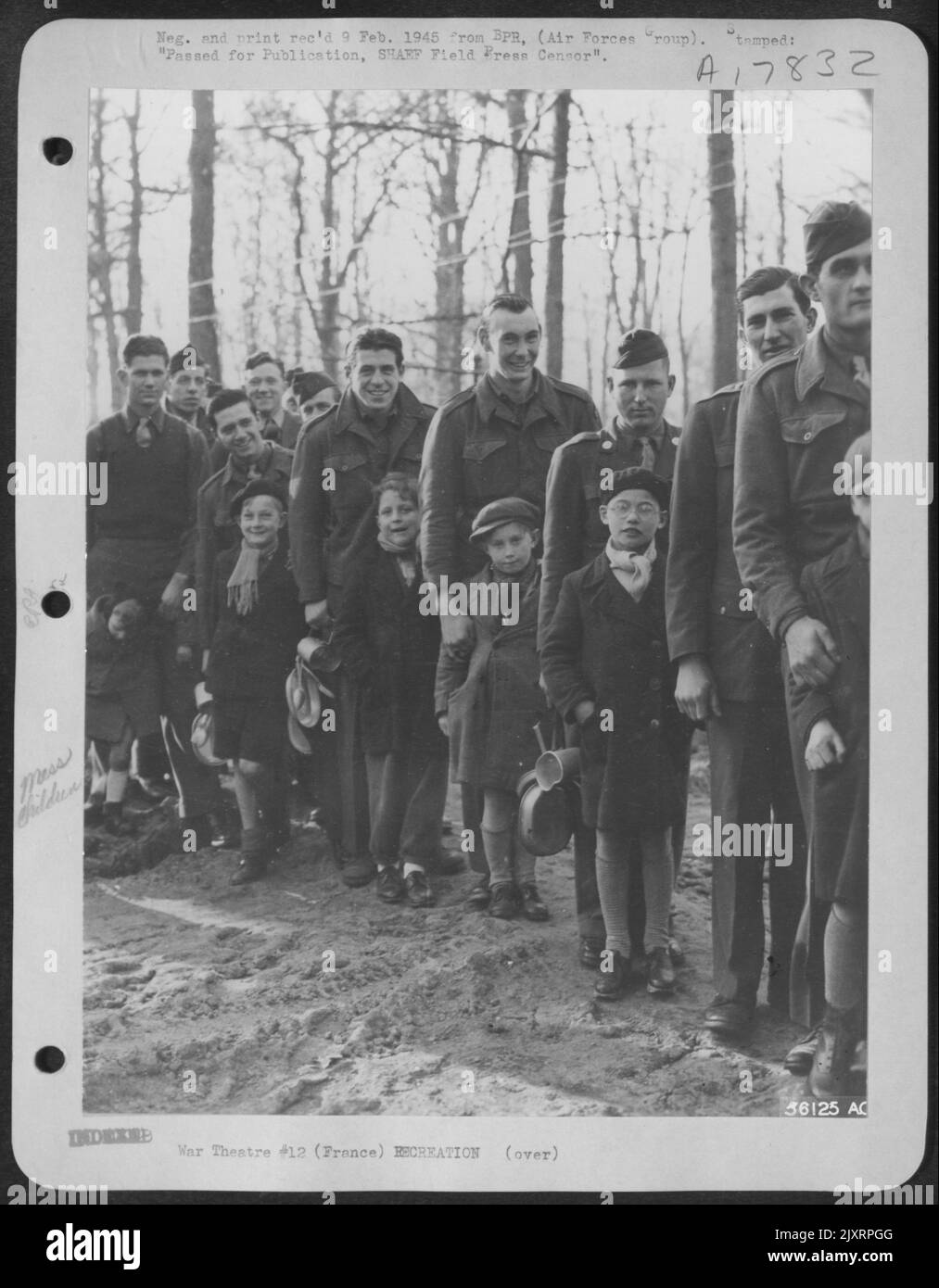 Invited to a Sunday dinner, French orphan children join their hosts in ...