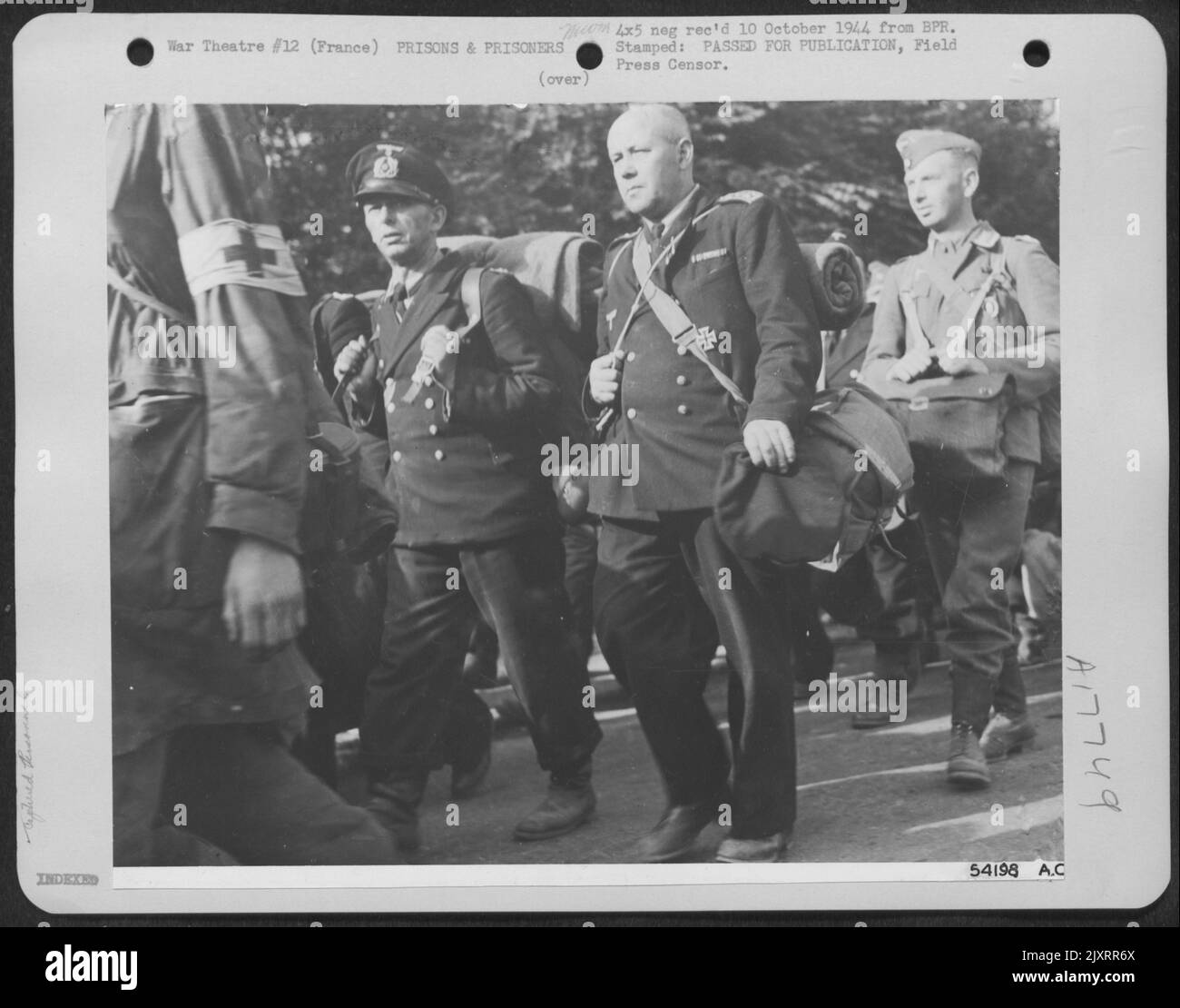 German officers, once leaders of a military machine holding virtually ...