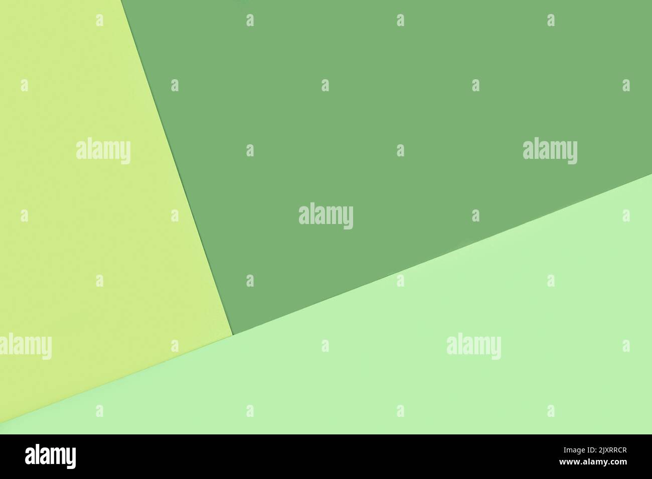 Geometric green paper background with copy space Stock Photo - Alamy
