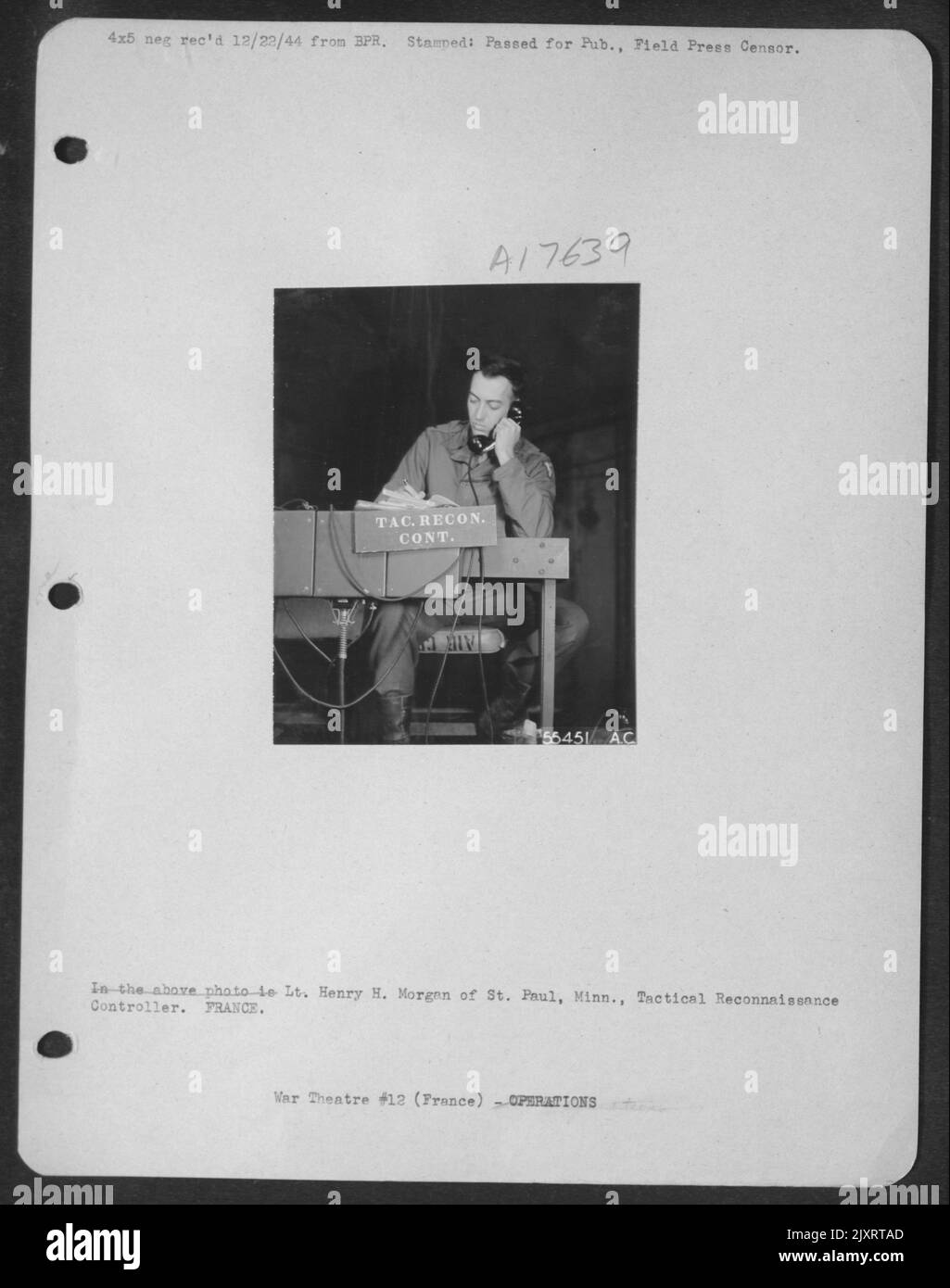 Lt morgan hi-res stock photography and images - Alamy