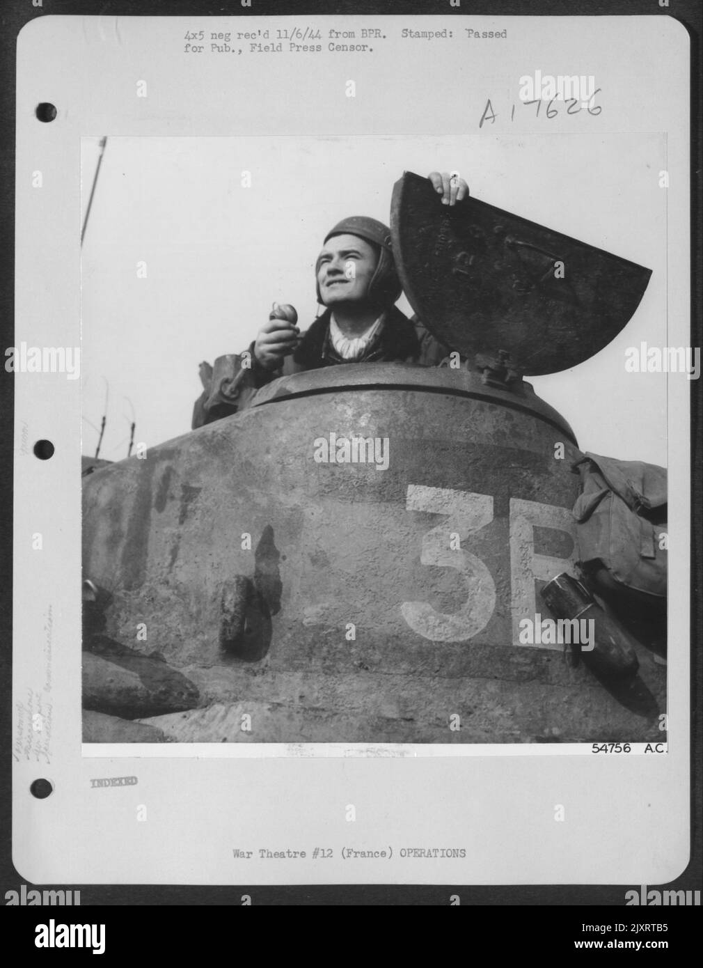 France-To better coordinate tank and dive-bomber battle tactics, the ...