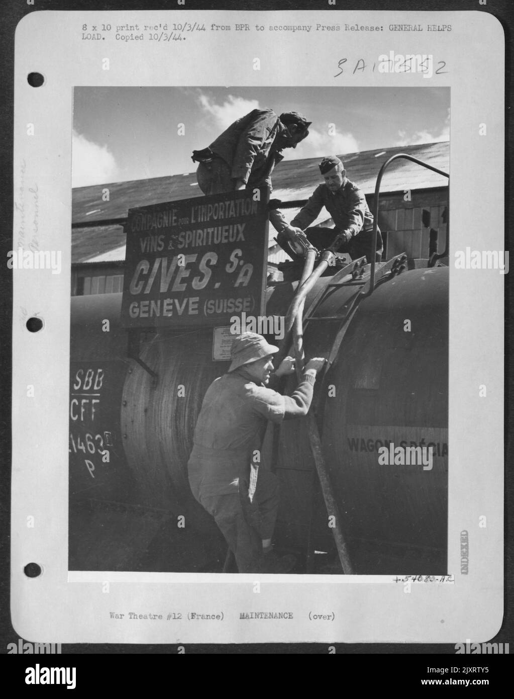 Brig. General Gordon P. Saville, Commanding General of the XII Tactical ...