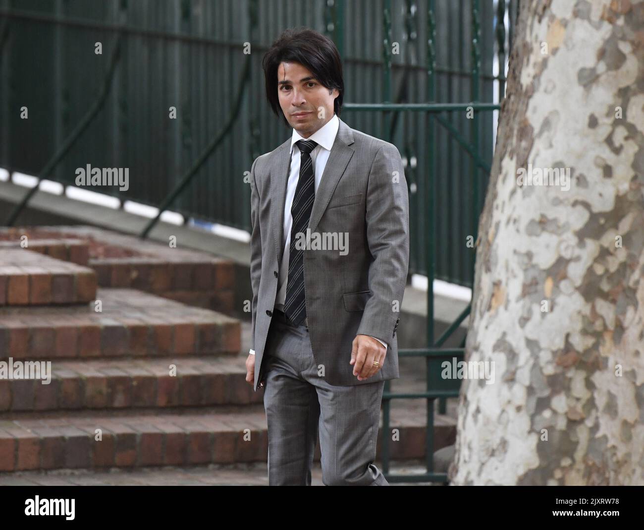 Fadi Ibrahim arrives at Central Local Courts in Sydney, Monday December 10, 2018. Nine people ...