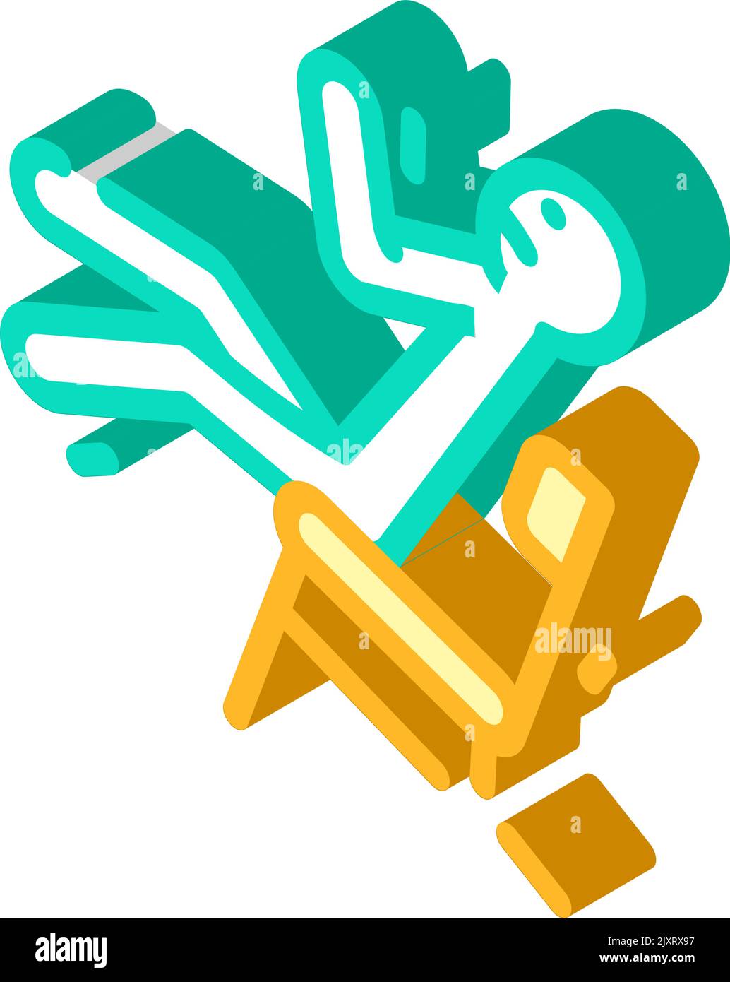 Broken chair floor Stock Vector Images - Alamy