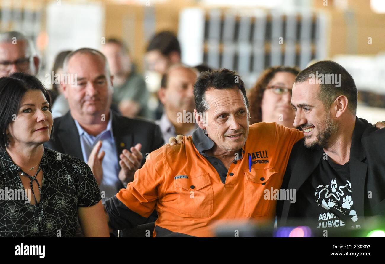 Western Victoria candidate Andy Meddick from the Animal Justice Party ...