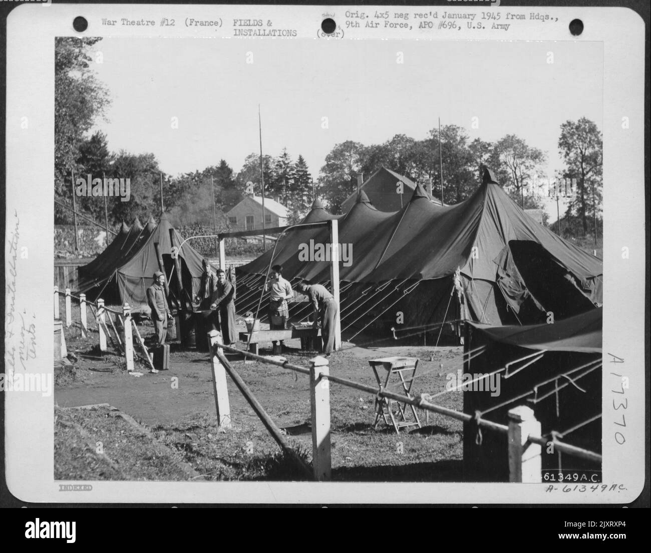 Officers' Mess, Xxix Tactical Air Command, Headquarterssomewhere In ...