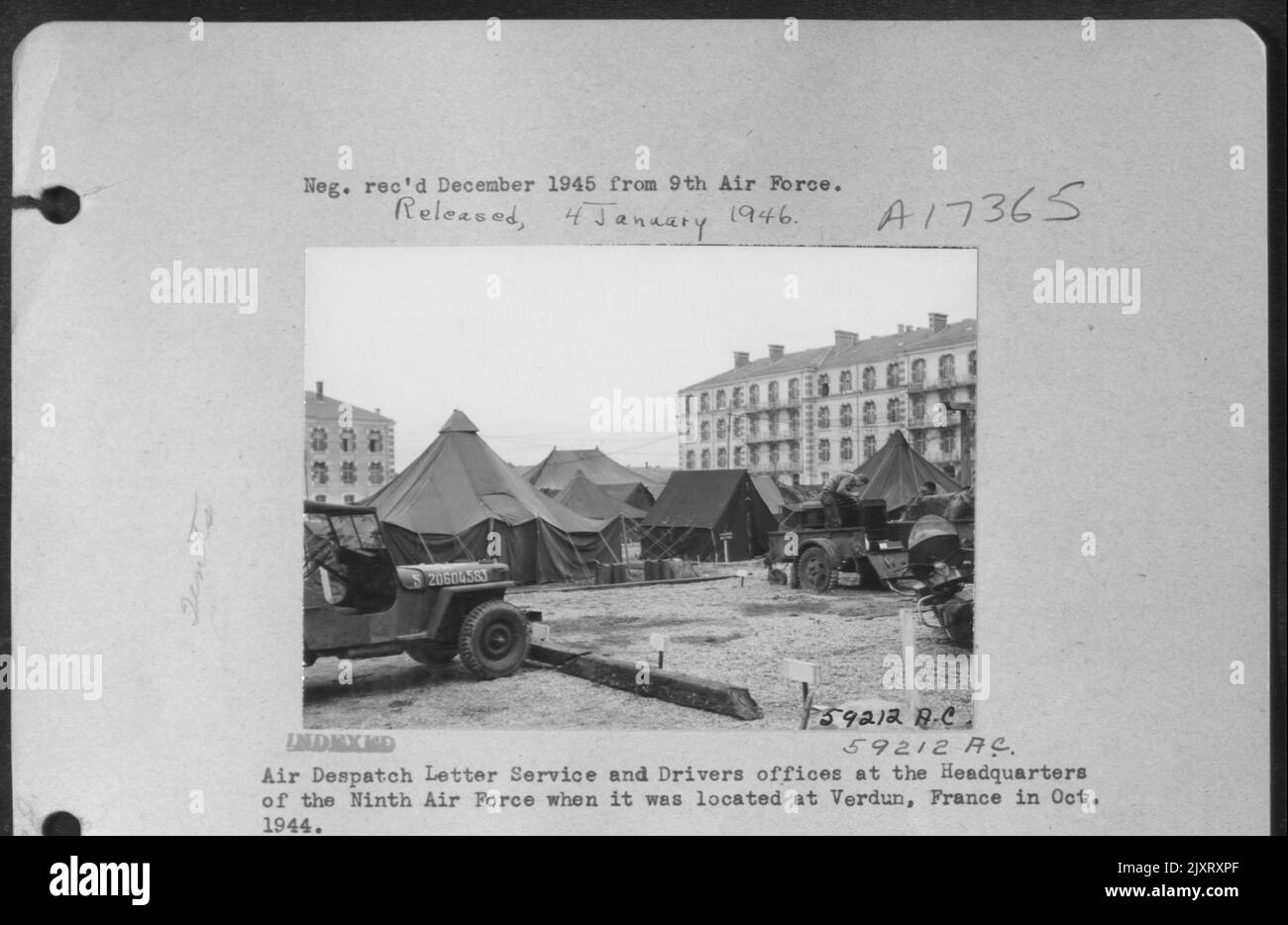 Air Dispatch Letter Service & Drivers Offices At Headquarters Of The ...