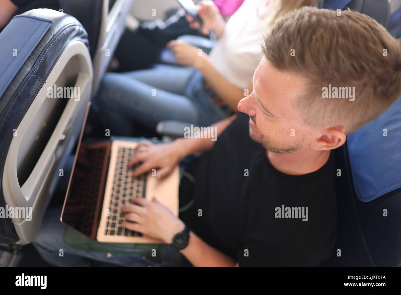 Working man aeroplane hi-res stock photography and images - Alamy