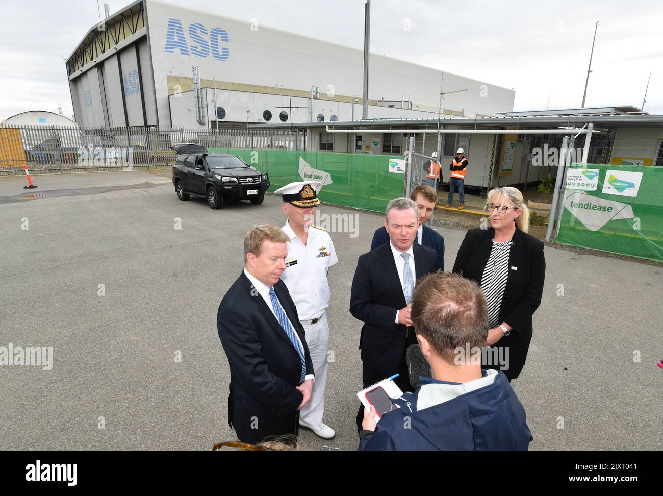 Minister for Defence, the Hon Christopher Pyne MP is seen during a ...